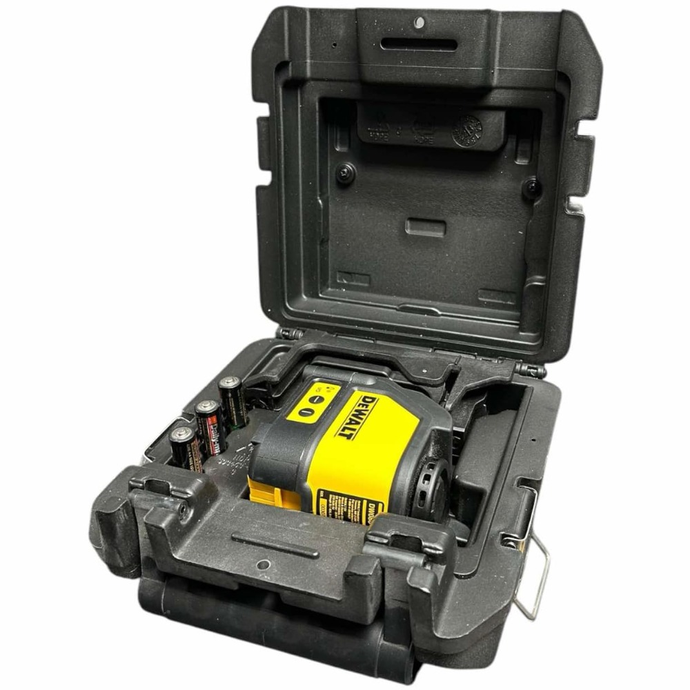 Used Dewalt DW088 Self-Leveling Cross Line Laser Red - Own4Less